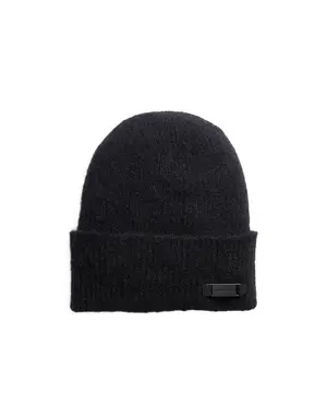 Canada Goose Turn-up Knit Hat - Black