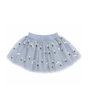 Stella McCartney Elastic Waist Midi Skirt