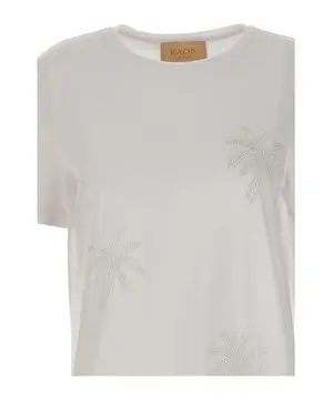 KAOS Embroidered Palm Relaxed T-shirt