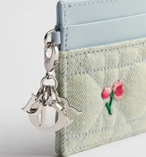 Dior Dioramour Lady Freesia Card Holder
