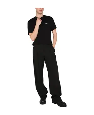 Barbour Logo Embroidered T-shirt