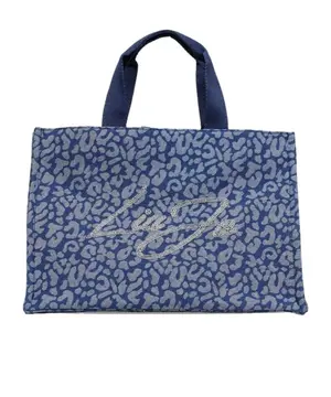 Liu Jo Animal Print Logo Tote Bag