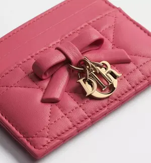 Dior Lady Freesia Card Holder