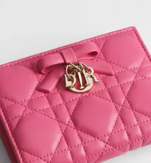 Dior Lady Dahlia Wallet