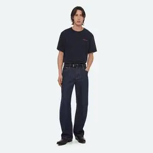 Helmut Lang Small Logo Tee - Navy