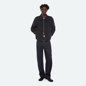 Helmut Lang Terry Zip Jacket - Navy