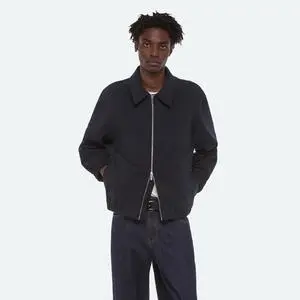 Helmut Lang Terry Zip Jacket - Navy