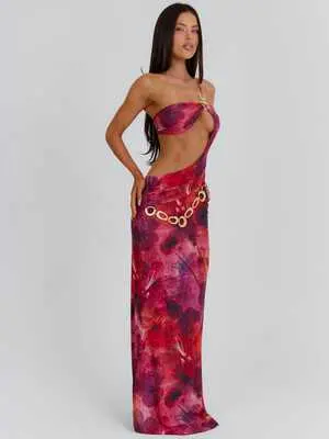 OUTCAST Jaylah Maxi Dress Bebe
