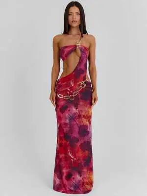 OUTCAST Jaylah Maxi Dress Bebe