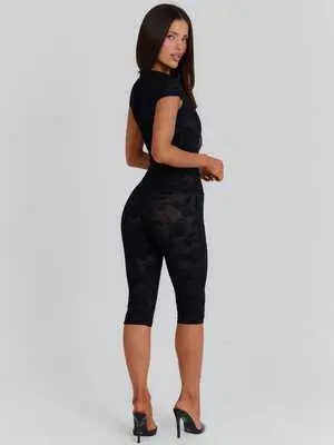 OUTCAST Jamiya Capri Jumpsuit - Black