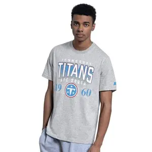 STARTER Gray Tennessee Titans Two-pack Logo T-shirt Set