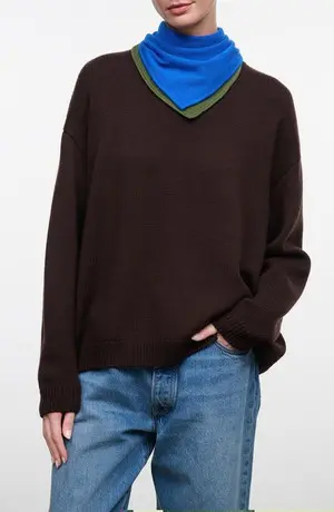 Staud Winston Merino Wool Sweater