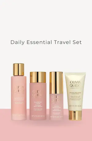 OLIVIA QUIDO SKINCARE Daily Essentials Travel Set