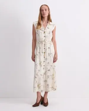 SPORTSCRAFT Yara Sleeveless Collared Maxi Dress