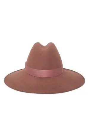 GIGI BURRIS MILLINERY Requiem Wool Blend Felt Fedora