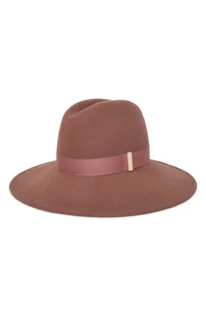 GIGI BURRIS MILLINERY Requiem Wool Blend Felt Fedora