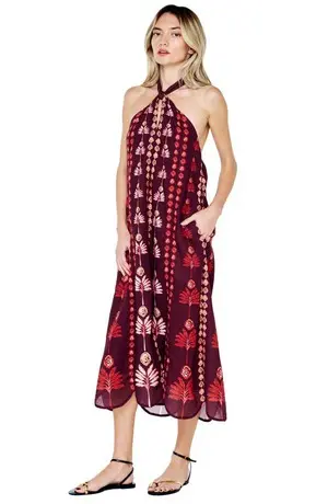 CIEBON Eika Maxi Halter Dress