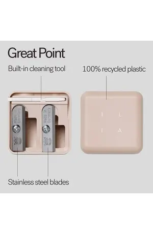 ILIA Precision Dual Sharpener - Cream
