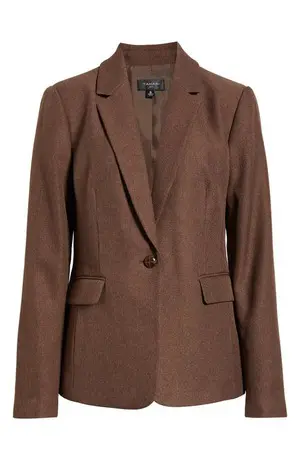 TAHARI ASL Peak Lapel Blazer