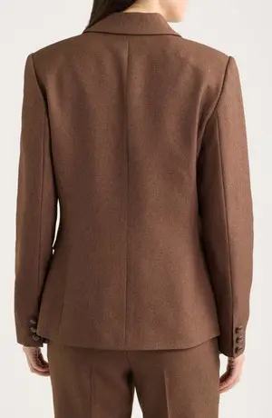 TAHARI ASL Peak Lapel Blazer