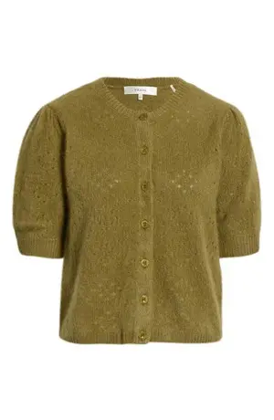 FRAME The Wool & Cashmere Airy Cardigan