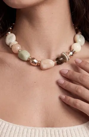 Ettika Serene Stone Necklace