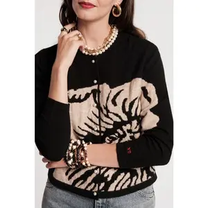 FRANCES VALENTINE Darling Carefree Chrysanthemum Cardigan