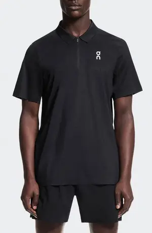On Court Performance Polo - Black