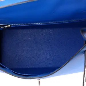 Hermès Kelly Handbag Epsom With Palladium Hardware 28