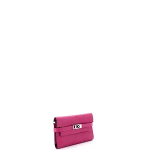 Hermès Kelly Trifold Wallet Chevre Mysore Medium