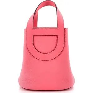 Hermès In-the-loop Bag Clemence With Swift 18 - Pink