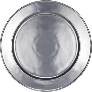 JULISKA Stoneware Charger Plate - Pewter