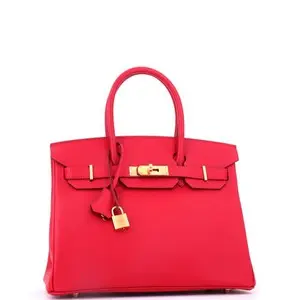 Hermès Birkin Handbag Epsom With Gold Hardware 30