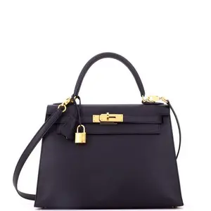 Hermès Kelly Handbag Epsom With Gold Hardware 28