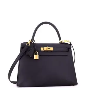 Hermès Kelly Handbag Epsom With Gold Hardware 28