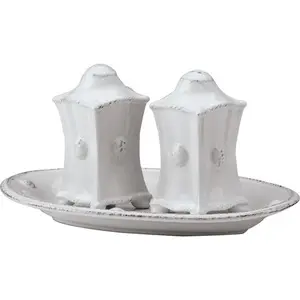 JULISKA Berry And Thread' Ceramic Salt & Pepper Shakers - Whitewash