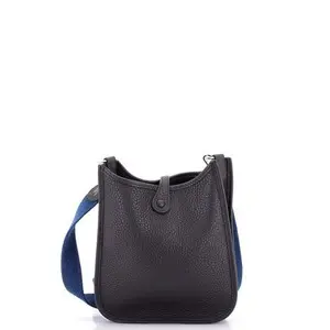 Hermès Evelyne Bag Gen Iii Clemence Tpm - Black