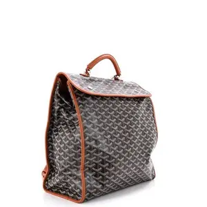 Goyard Saint Leger Briefcase Backpack Coated Canvas
