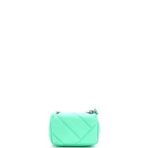BVLGARI Serpenti Cabochon Shoulder Bag Diagonal Quilted Leather Mini