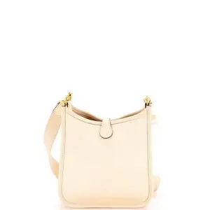 Hermès Evelyne Bag Gen Iii Clemence Tpm - White