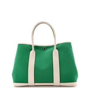 Hermès Garden Party Tote Toile And Leather 36