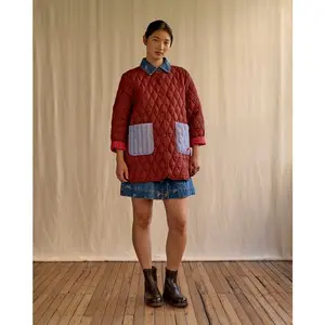 SMWR. BY THE SOMEWHERE CO Royal Match Quilted Jacket - Multi