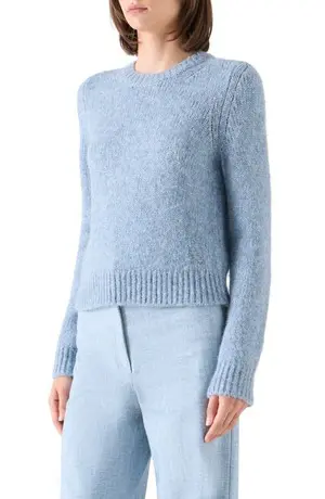 Akris Fluffy Alpaca Blend Sweater