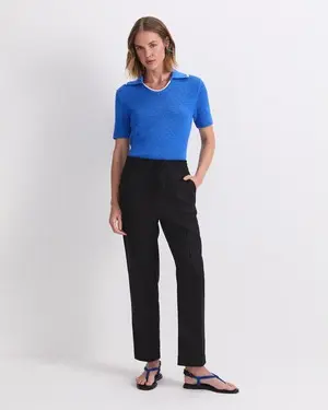 SPORTSCRAFT Rosa Tapered Linen Blend Trousers