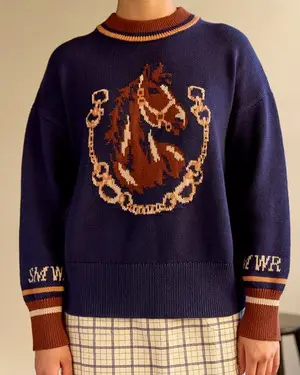 SMWR. BY THE SOMEWHERE CO Le Rodeo Knit Sweater
