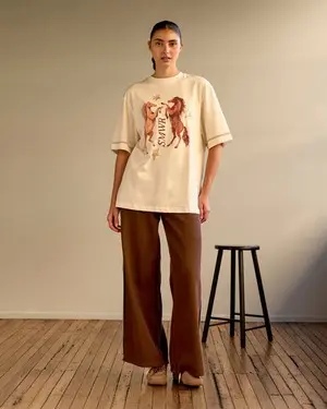 SMWR. BY THE SOMEWHERE CO The Homestead Oversized Tee - Multi