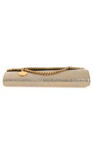 Stella McCartney Falabella Faux Leather Continental Wallet On A Chain