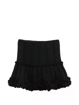 Sandro Ruffled-trim Mini Skirt