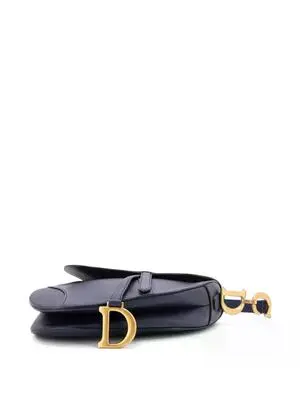 Dior Leather Medium Saddle Shoulder Bag