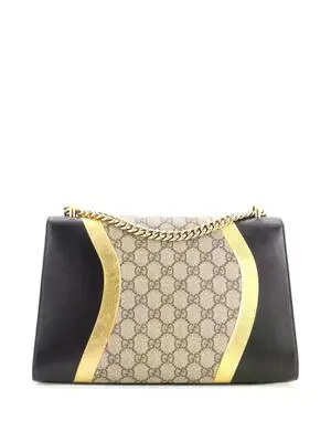 Gucci Padlock Gg Coated Canvas And Leather Medium Shoulder Bag